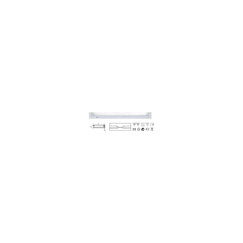 Светильник Navigator 94 518 NEL-B2-E128-T5-840/WH (ЛПБ T5 28 Вт ...