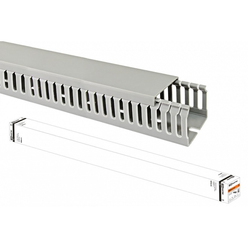 Кабель-канал перфорированный 80х80 TDM, 7722, SQ0410-0007
