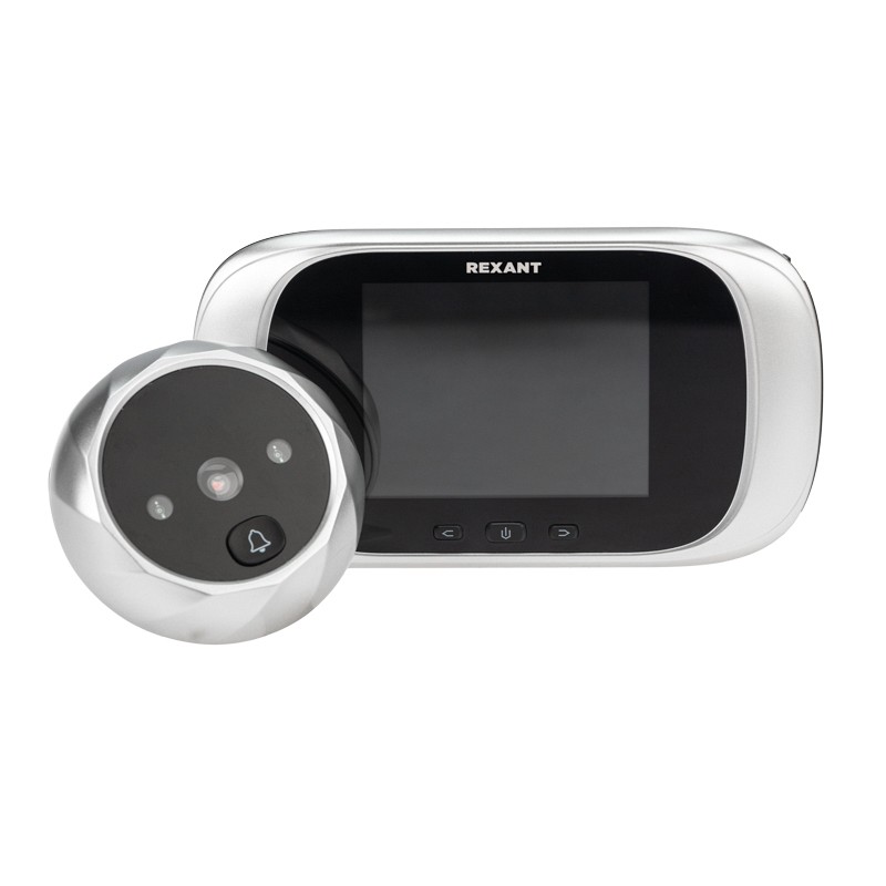 Видеоглазок дверной REXANT (DV-112) с цветным LCD-дисплеем 2.8" с ...