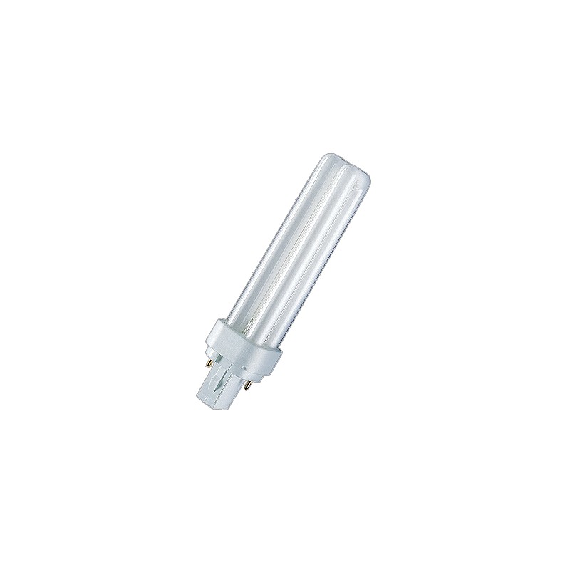 Лампа OSRAM DULUX D 26W/21-840 G24d-3, холодный белый 4000К, 4099854123047