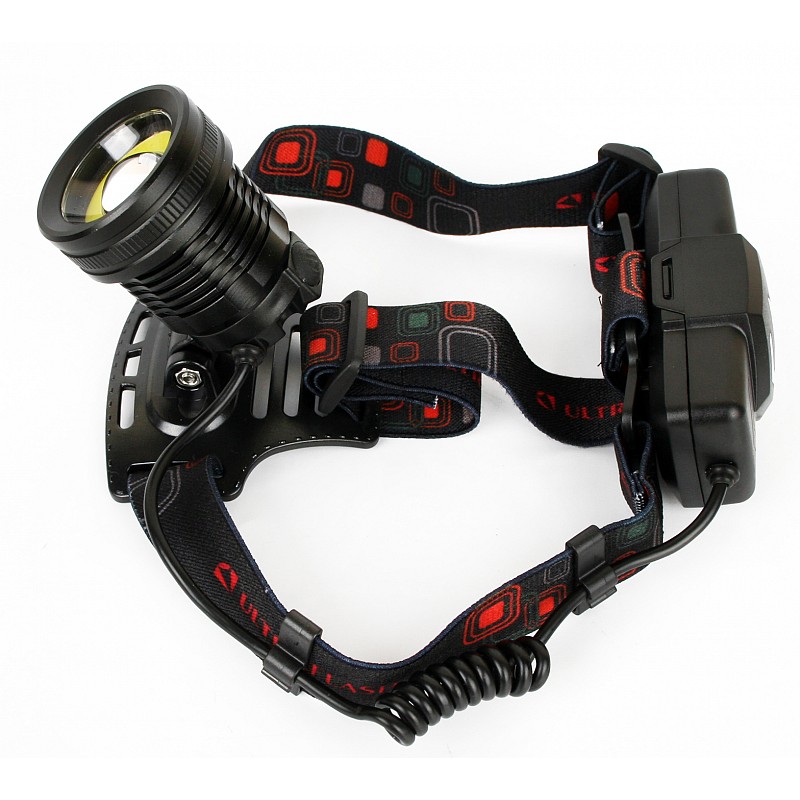 Налобный Фонарь Ultraflash E1335 4 Вт с Регулировкой Фокуса, Черный, 13905
