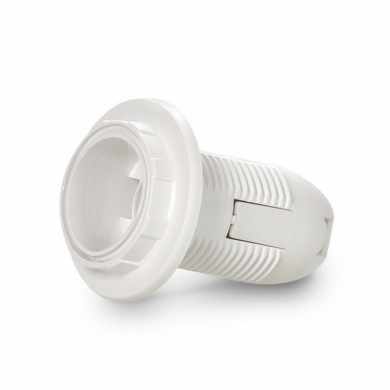 Патрон Е14 пластиковый с кольцом SMARTBUY SBE-LHP-sr-E14, А-000022287