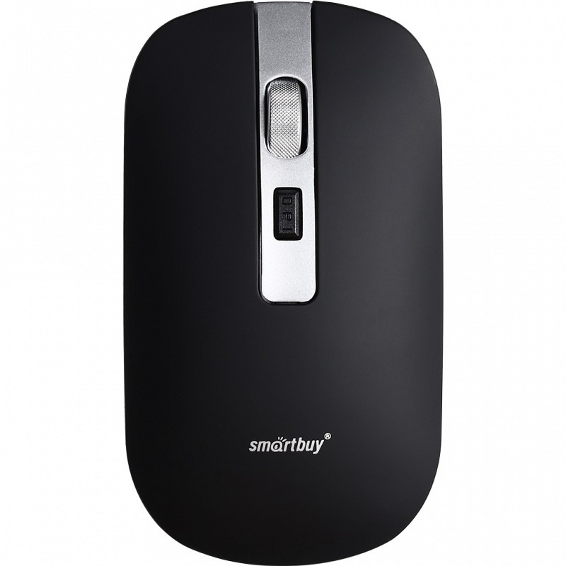Мышь беспроводная с зарядкой от USB Smartbuy 402CAG черная, А-000030004 ...