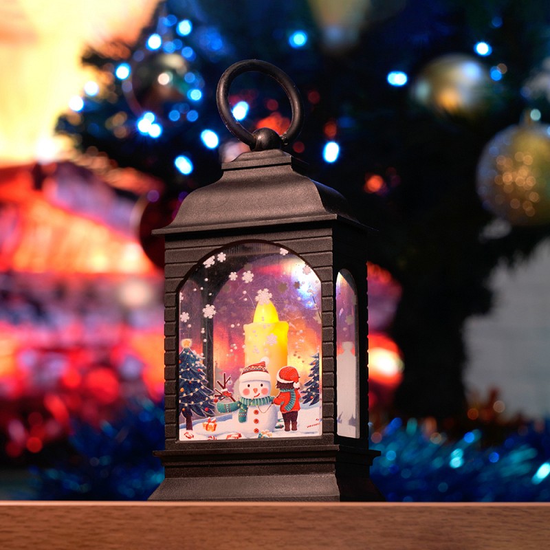 Световая фигура Свеча "Снеговик" 1LED (батарейки в комплекте), FERON ...